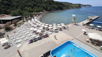 Uma praia privada
