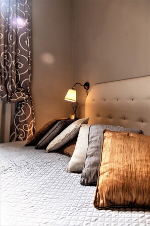 Quarto Duplo, vista para o jardim, no rés do chão | Cortinas/cortinados opacos, roupa de cama fornecida 
