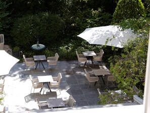 Quarto casal superior, vista para o jardim | Vista para o jardim