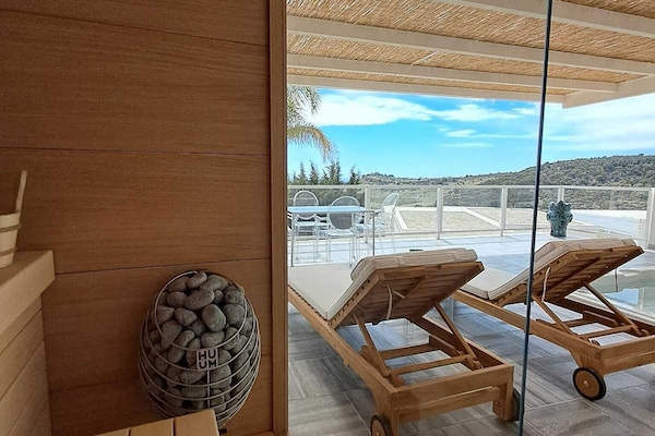 Quarto Queen com spa e vista | Terraço/pátio interior