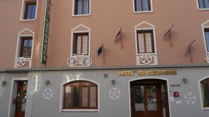 Fachada do alojamento