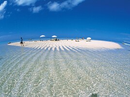 Vista para o campo desde o alojamento