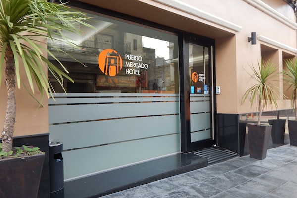 Entrada do alojamento
