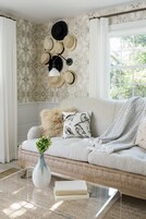 Suite, 1 cama king-size | Roupa de alta qualidade, cortinas/cortinados opacos 