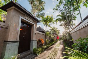 Espaço exterior para banquetes