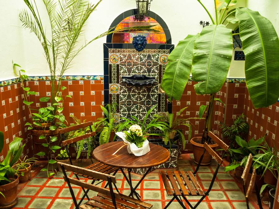Pátio interior