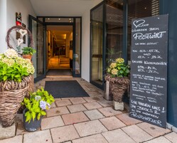 Entrada do alojamento