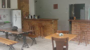 Opções para refeição ao ar livre