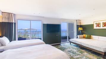 Quarto luxo, para não fumantes | 1 quarto, cofres nos quartos, escrivaninha