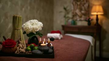 Massagens com pedras quentes, massagens musculares profundas