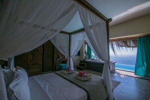 Capella Suite (Sea View) | 1 quarto, roupas de cama premium, frigobar, cofres nos quartos