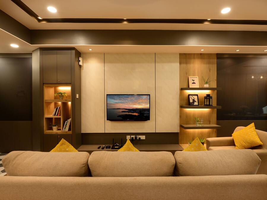 Apartamento Familiar, 3 quartos | Sala de estar | Televisor LED de 0 polegadas com canais via satélite, televisor