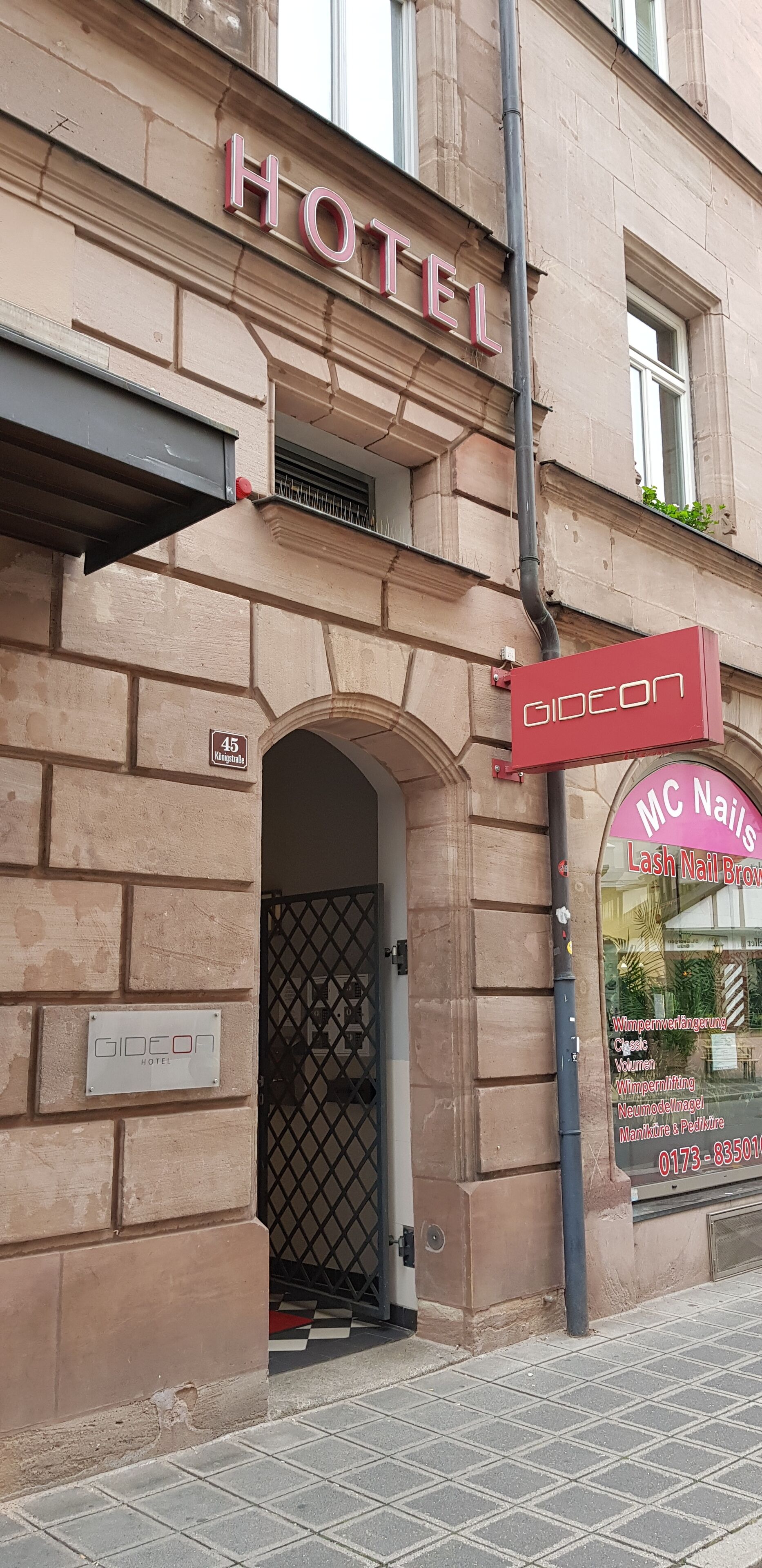 Entrada da propriedade