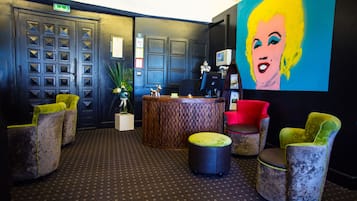 Sala de estar do lobby