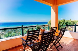 Suite Júnior, vista para o mar | Varanda