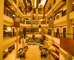 Sala de estar do lobby