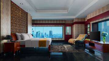 Suite Presidencial | Minibar, cofre no quarto, secretária, ferro/tábua de engomar