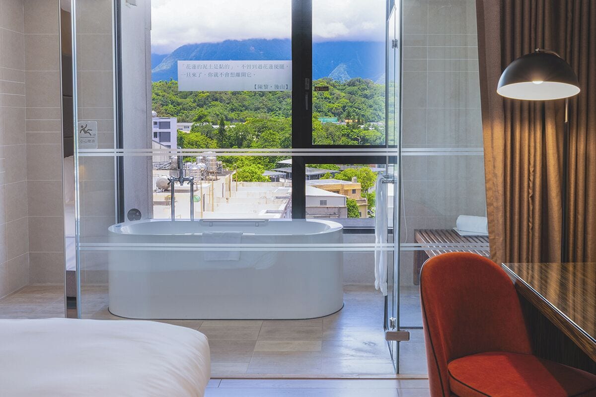 Quarto Duplo Premium, vista para a montanha
