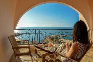 Vista para a praia ou o mar