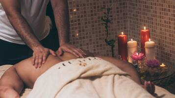Banho turco/hammam, tratamentos corporais, aromaterapia