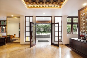 Entrada do alojamento