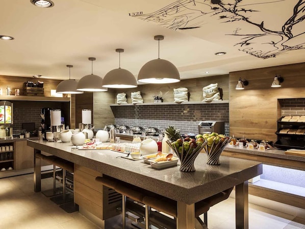 Almoço e jantar, culinária internacional