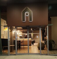 Entrada do alojamento