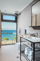 Suíte superior, vista para o mar | Vista do quarto