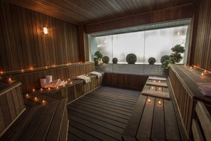Tratamentos corporais, tratamentos faciais, salas de massagem/tratamento