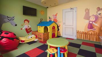 Área de recreio para crianças (coberta)