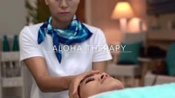 Aromaterapia, massagens de pedras quentes