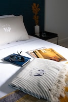 Junior Suite Vista Mare | Roupa de alta qualidade, minibar, cofre no quarto, secretária