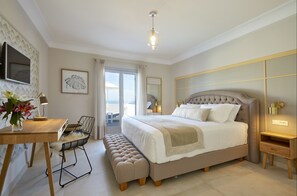 Vila luxo, 2 quartos, piscina particular, vista para o vinhedo | Roupas de cama premium, frigobar, cofres nos quartos