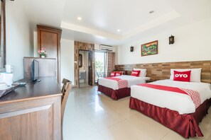 Quarto Twin Premier | Minibar, cofre no quarto, secretária, Wi-fi grátis 