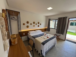 Quarto Duplo Comfort | Minibar, Wi-fi grátis, roupa de cama fornecida 