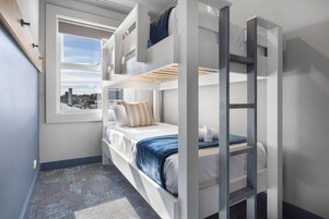 Apartamento Deluxe, 2 quartos, não fumadores, casa de banho anexa | Wi-fi grátis, roupa de cama fornecida 