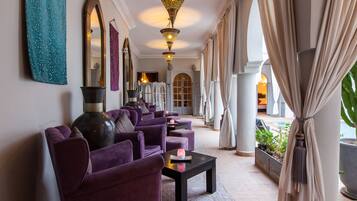 Sala de estar do lobby