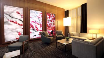 Sala de estar do lobby