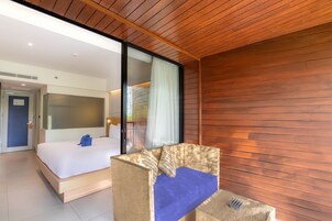 Quarto Deluxe, varanda | Terraço/pátio interior
