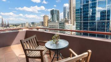 Penthouse Cidade | Terraço/pátio interior