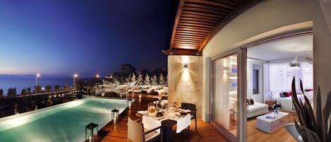 Suite Presidencial | Vista do quarto