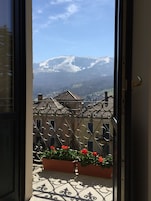 Quarto Duplo Superior, 1 quarto, vista para a montanha | Varanda