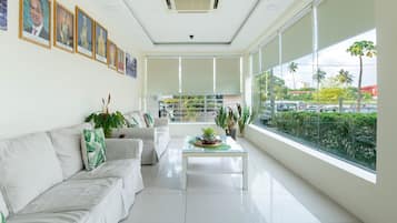 Sala de estar do lobby