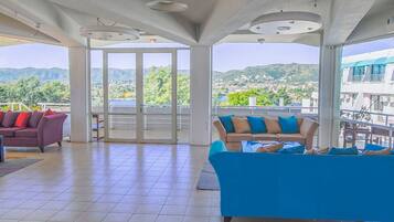 Sala de estar do lobby