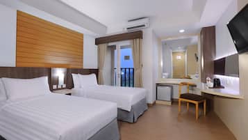 Quarto superior (Breakfast) | Roupas de cama premium, camas Select Comfort, cofres nos quartos