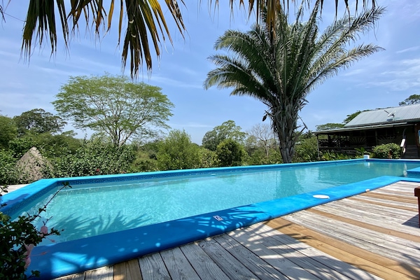 2 piscinas exteriores, guarda-sóis, espreguiçadeiras