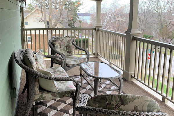 Suite Signature, 1 cama queen-size, varanda (Brock Suite) | Vista da varanda