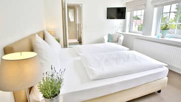 Quarto casal standard, 1 cama de casal | Comodidades do quarto