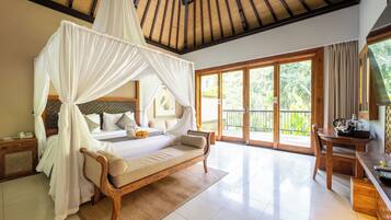 Vila, 2 quartos, piscina particular, vista para o vale | 2 quartos, roupas de cama premium, camas Select Comfort