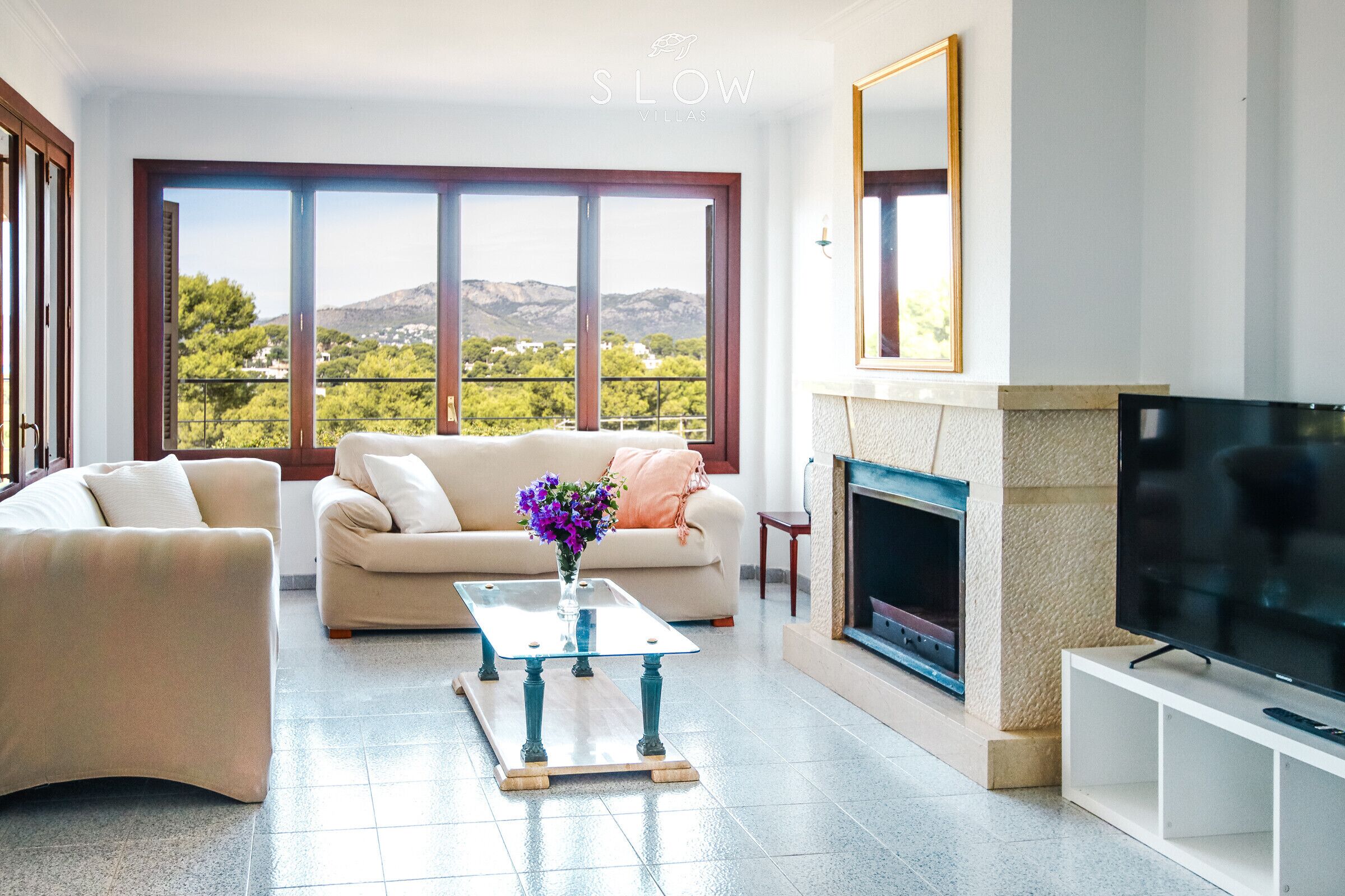 Villa Monsita With Pool And Panoramic Sea Views In Nova Santa Ponsa - Calvià